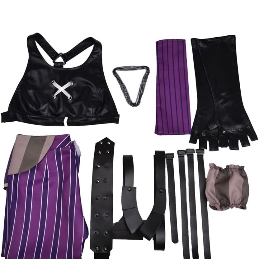 Full Jinx Cosplay Costume - Gem